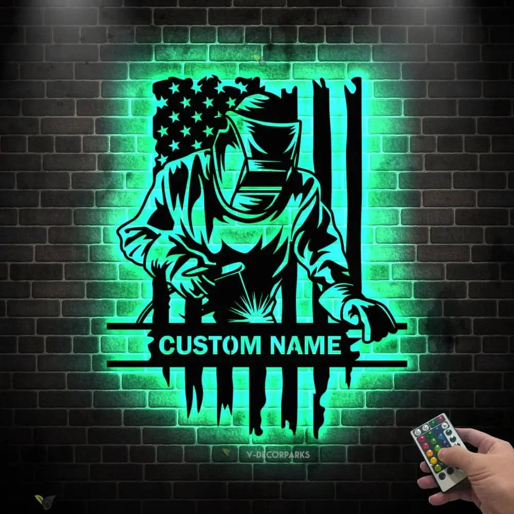 Construction Welder Sign - Sign For Welder LED - Welder Sign - Persona ...